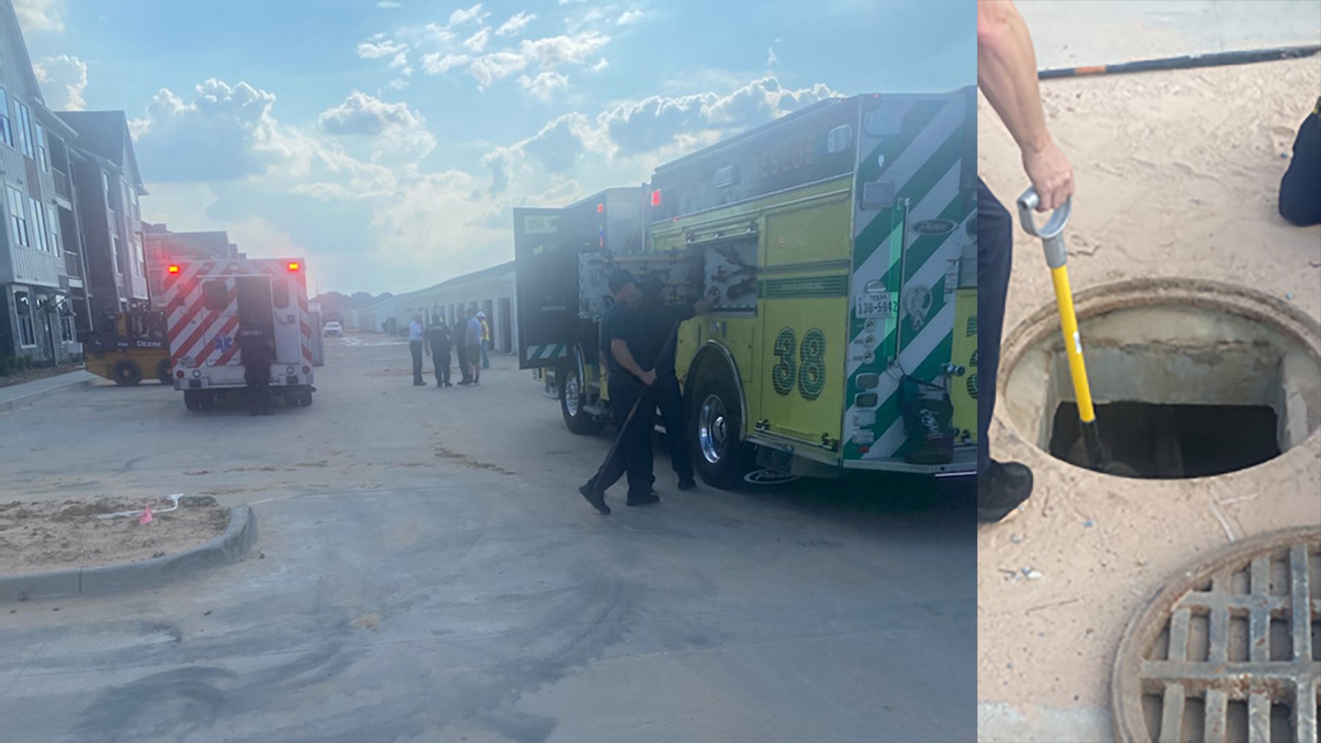 Woman trapped in manhole for several days | khou.com