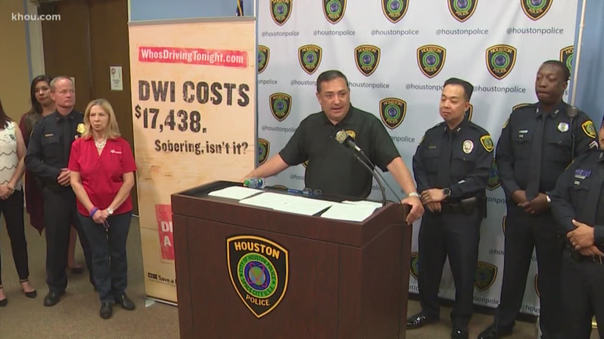 HPD Chief Acevedo: DWI arrests up 74%, more enforcement planned for ...