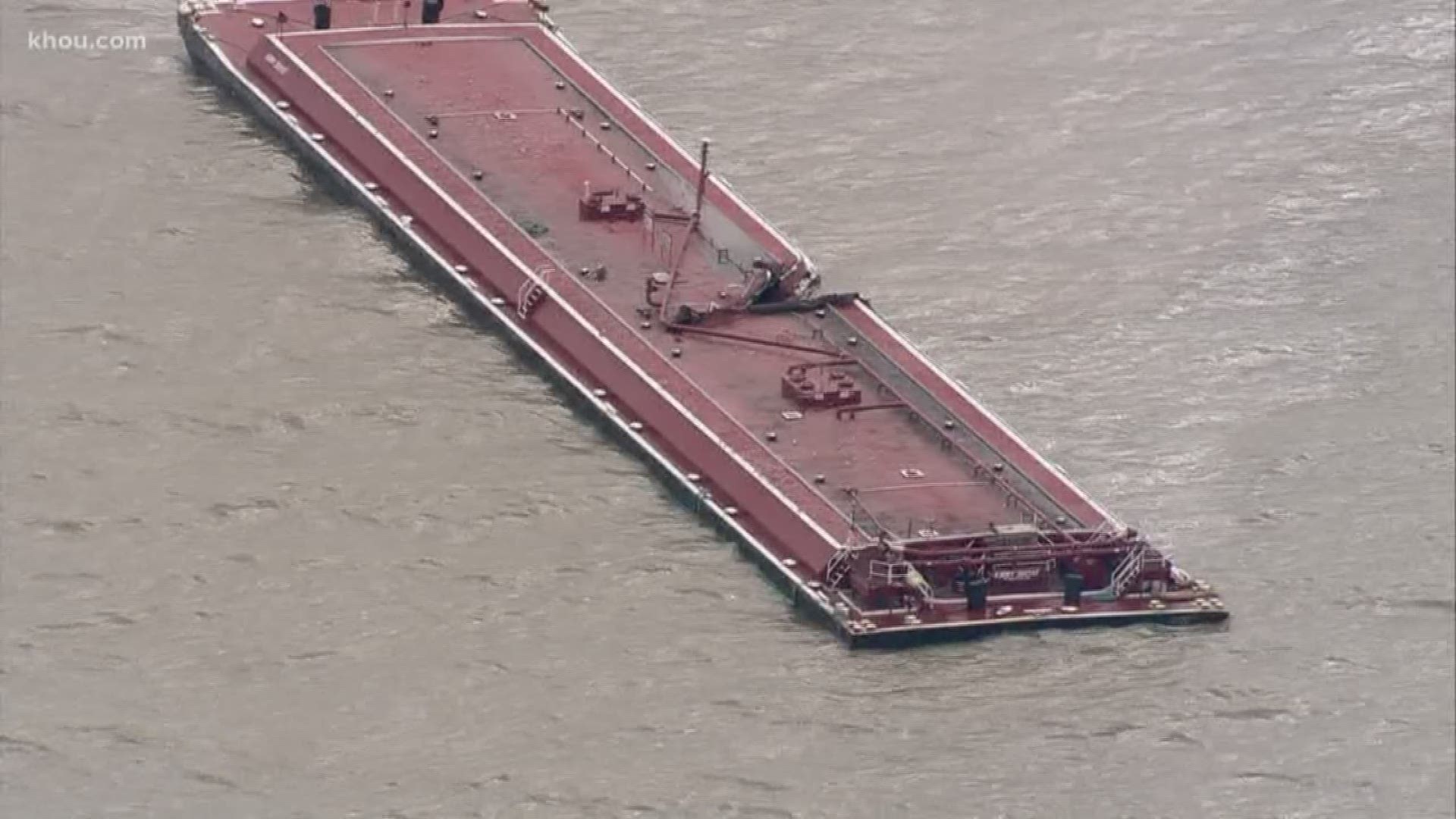 Ship Channel closes after barges, tanker collide | khou.com