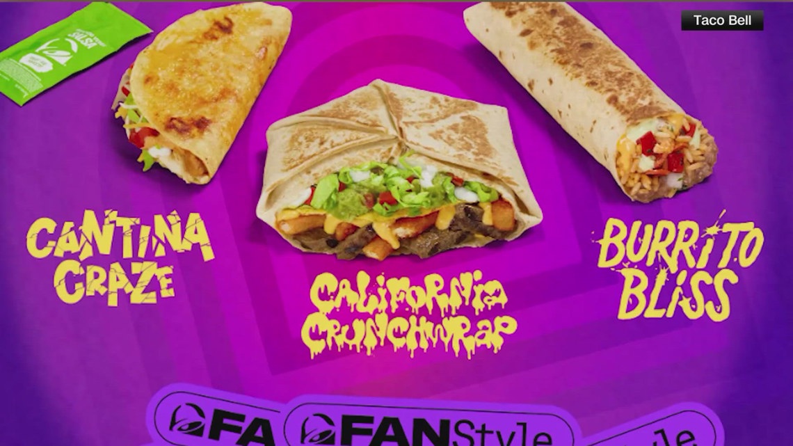 Taco Bell launches 3 fan-created menu items | khou.com