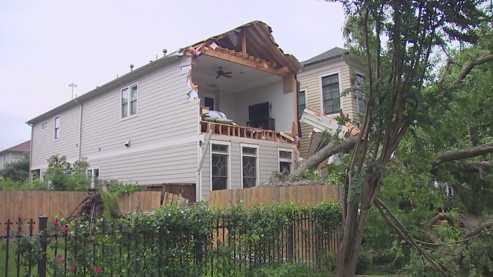 Houston families in the Heights reflect one year after derecho storm | khou.com