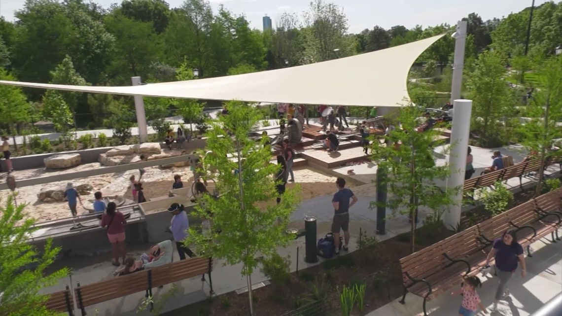 Hermann Park Commons officially opens to the public | khou.com