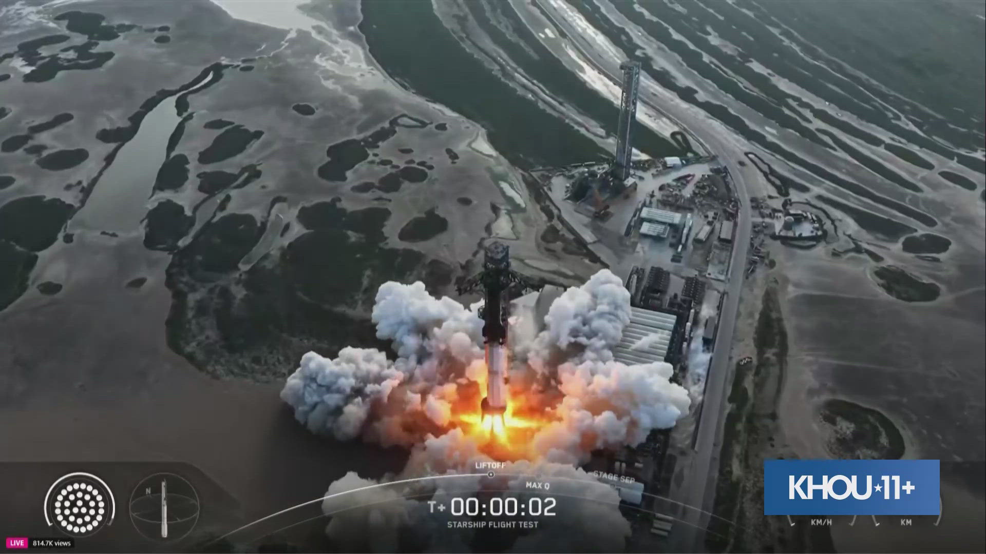 SpaceX Starship launches, deploys test payload in milestone | khou.com