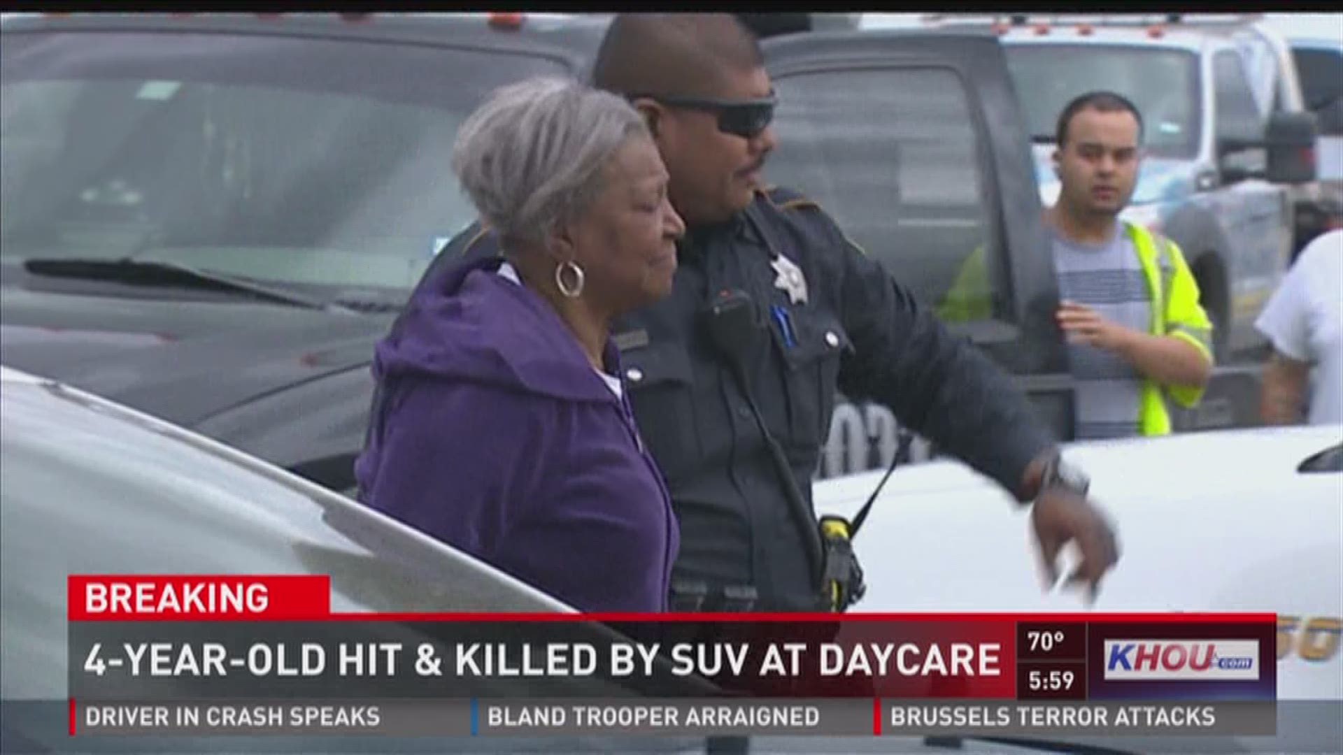 Woman devastated after running over child at daycare | khou.com