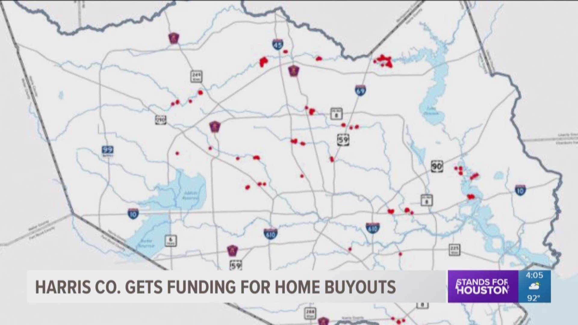 Harris County to receive $25.6M from FEMA to support home buyout ...