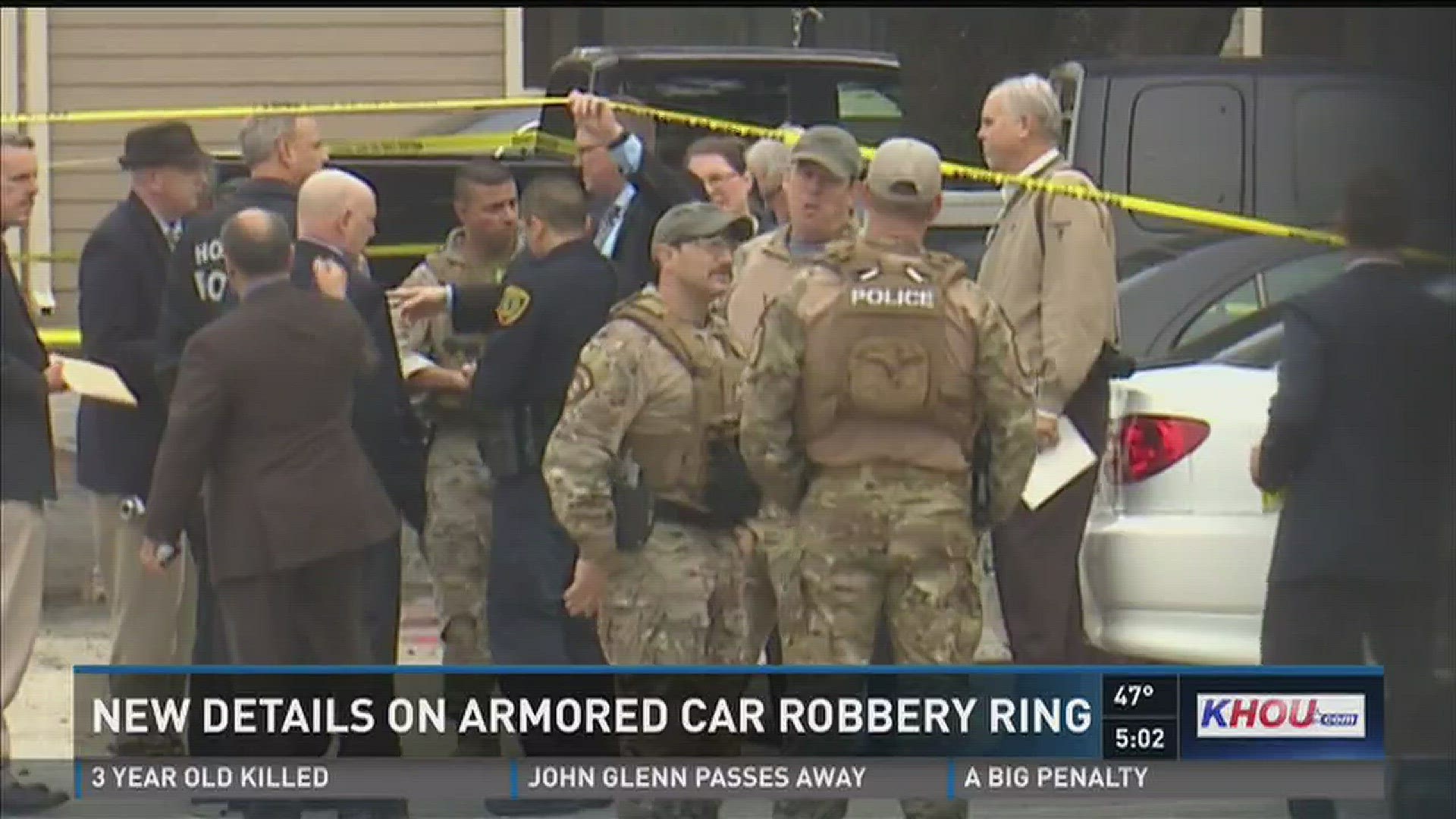 New details on ring of suspected armored car robbers | khou.com