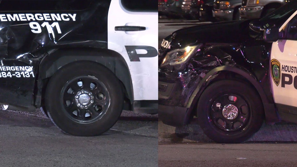 Houston police involved in three separate crashes Saturday night | khou.com