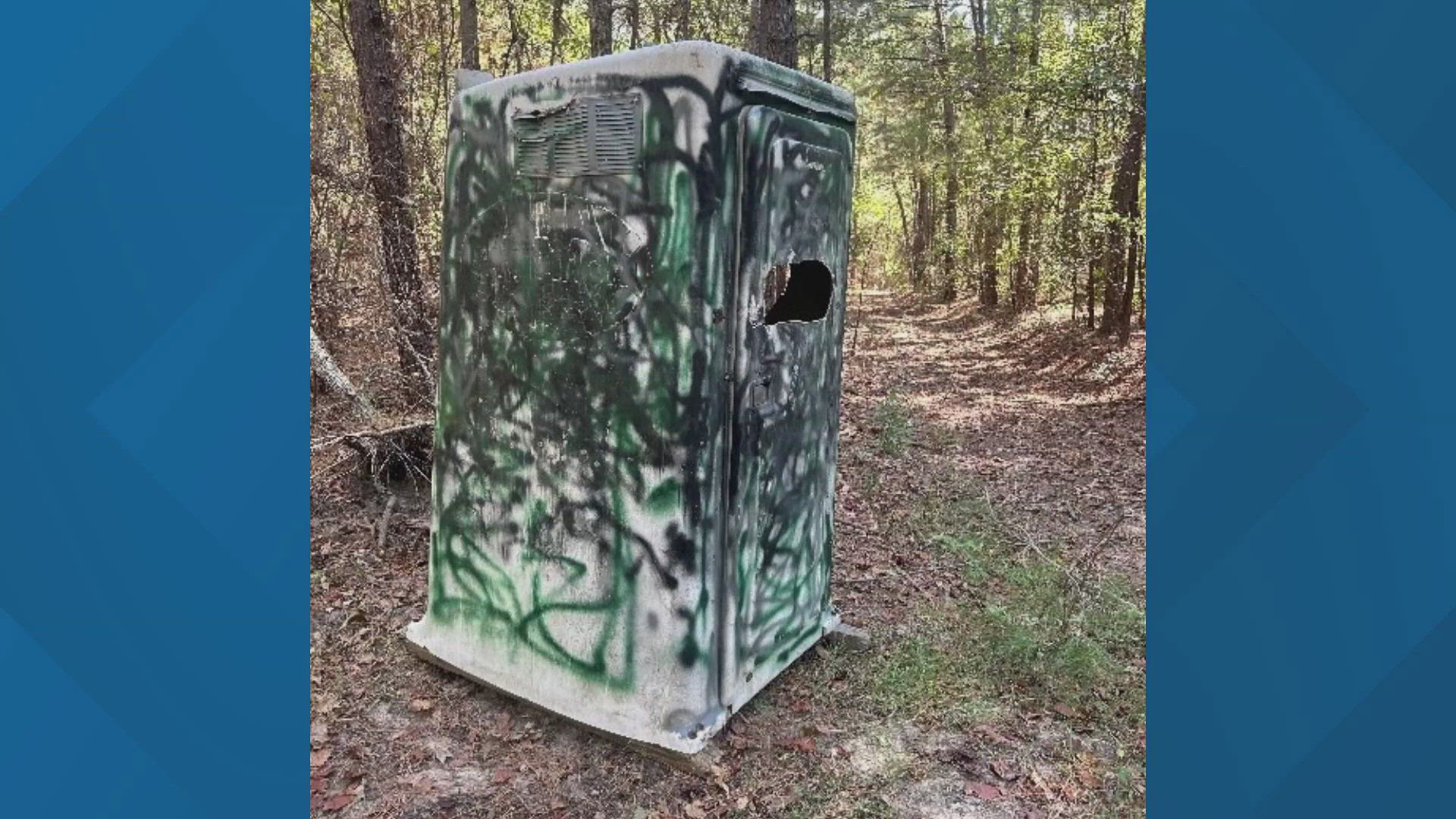 Texas Game Wardens bust man hunting in port-a-potty converted into deer ...