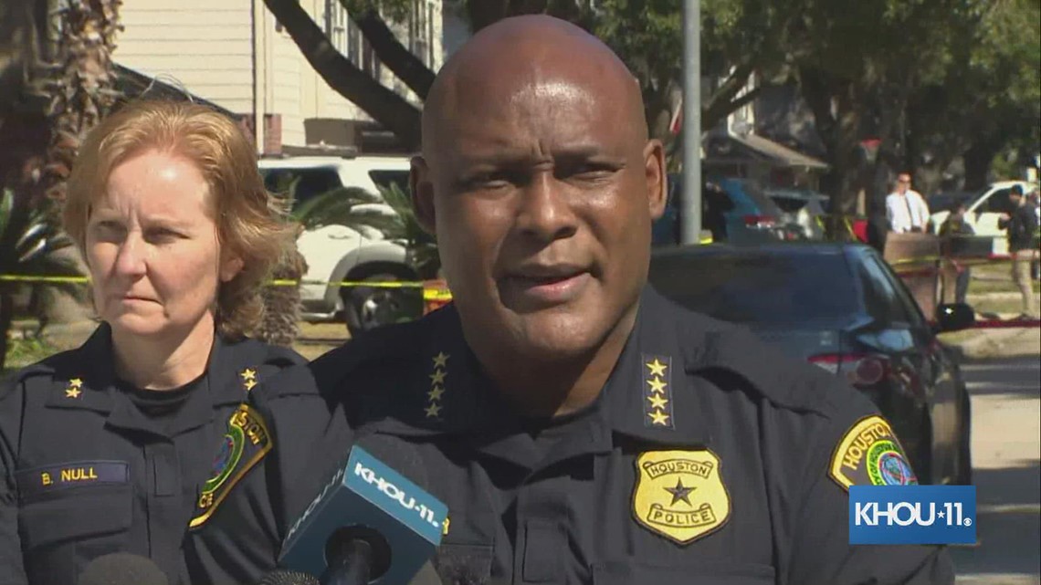 Houston police chief Troy Finner shares info on deadly officer-involved ...