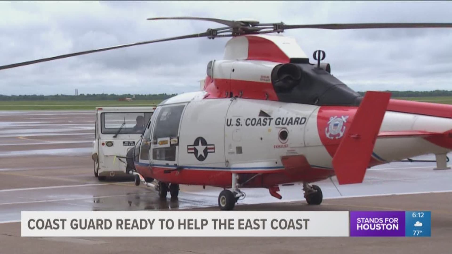 Houston’s Coast Guard on standby to help the East Coast | khou.com