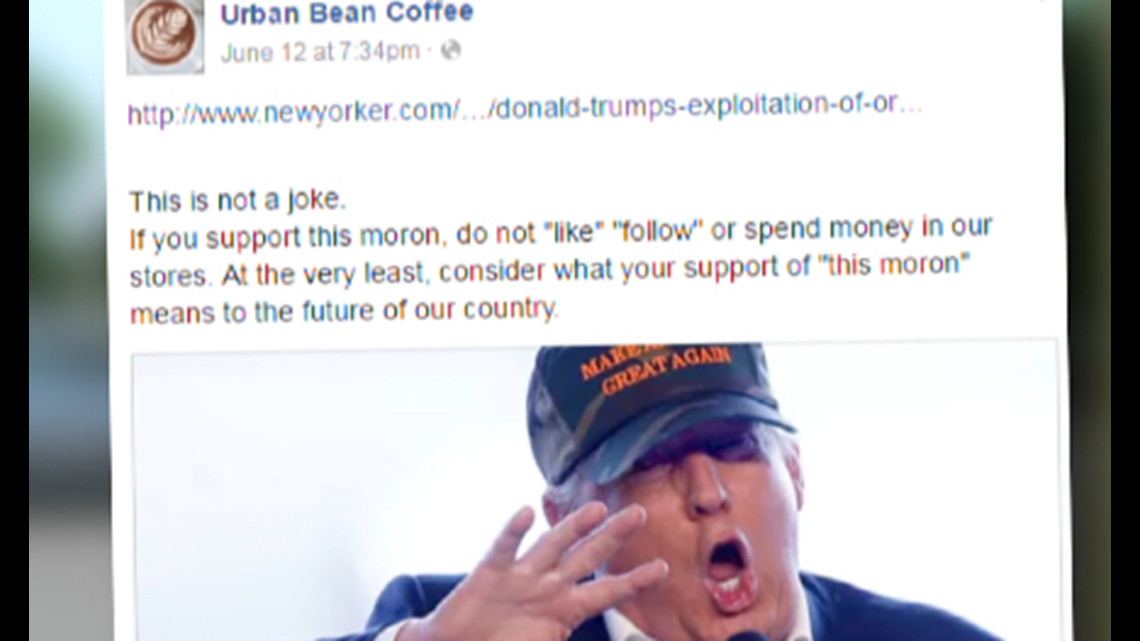 Donald Trump supporters go after Fla. coffee shop after ...