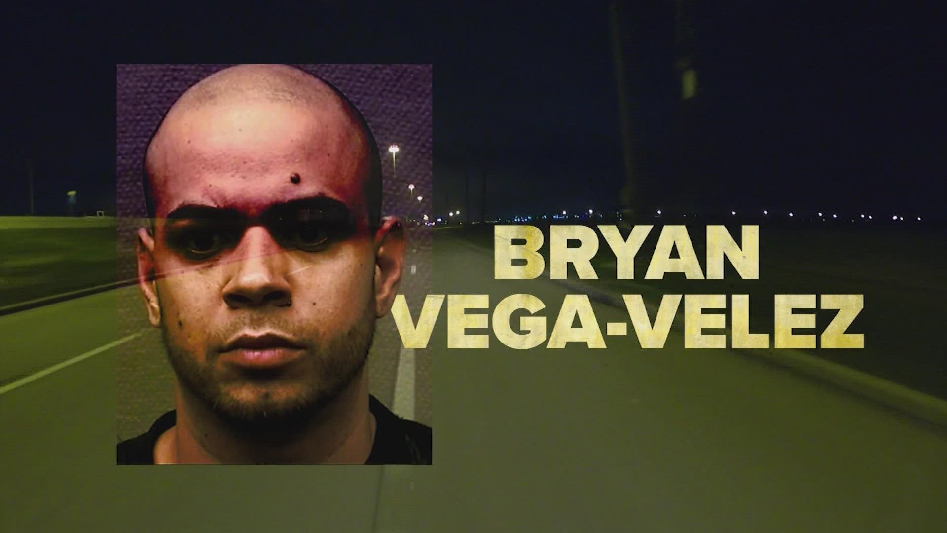 The search continues for Bryan Vega-Velez, the man accused of killing Alma Rivera-Melendez in ...