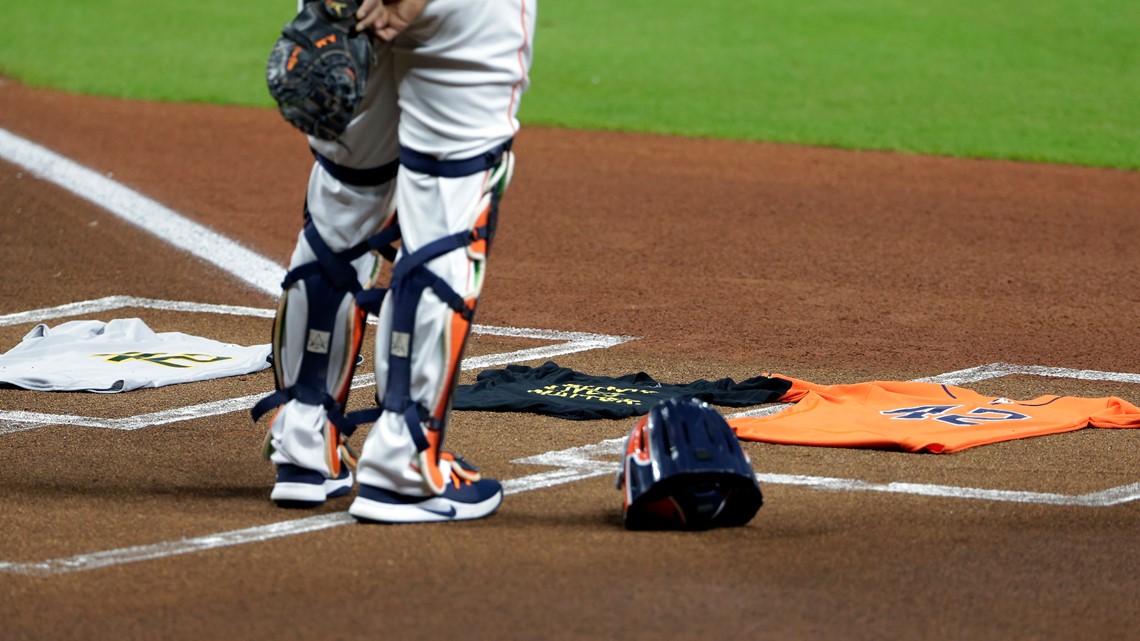 Athletics, Astros walked off field in protest, game postponed | khou.com