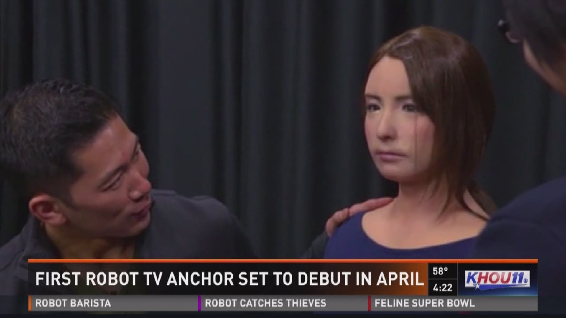 First robot TV anchor set to debut in April | khou.com