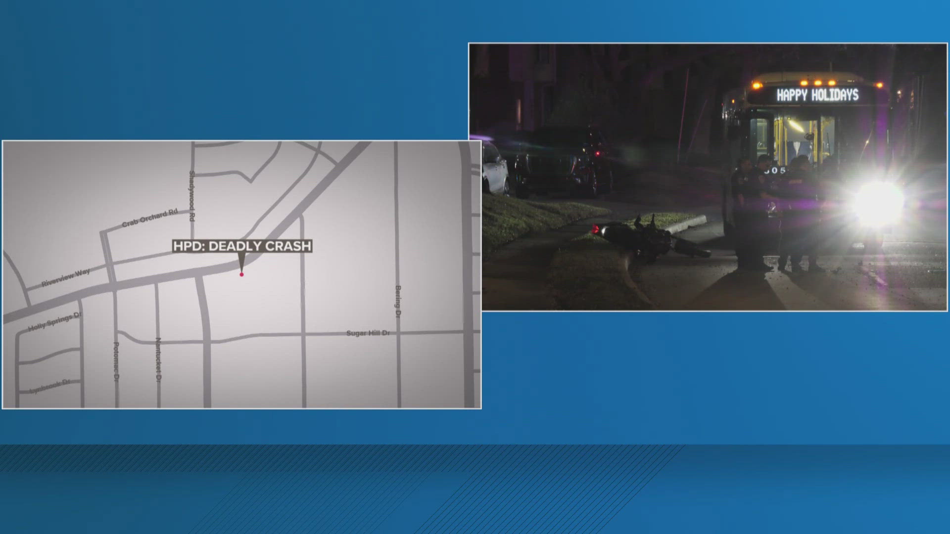 Police investigating deadly crash involving motorcycle rider on Woodway ...