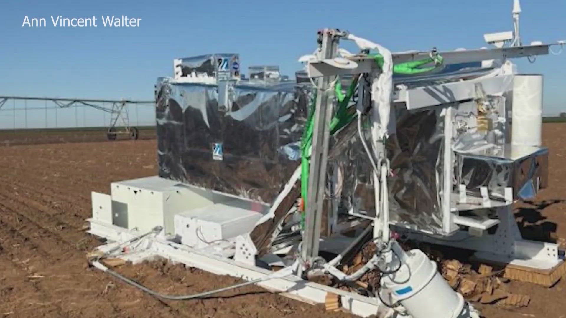 Texas farm family shocked to find giant piece of NASA equipment on ...