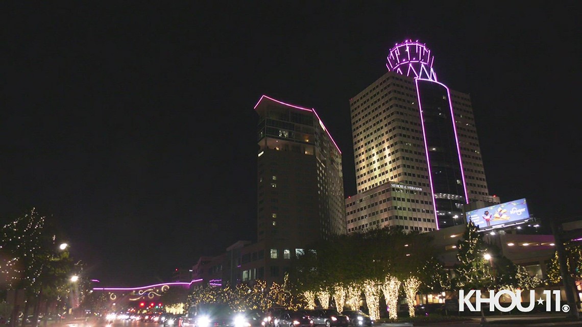 Astroworld Festival tragedy: Memorial City lights up pink for victim ...