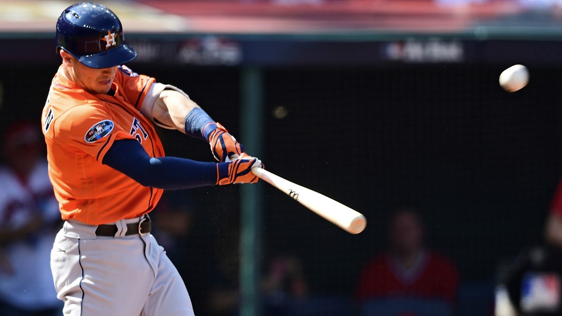 9-year-old boy's impressive baseball swing catches Bregman's attention ...