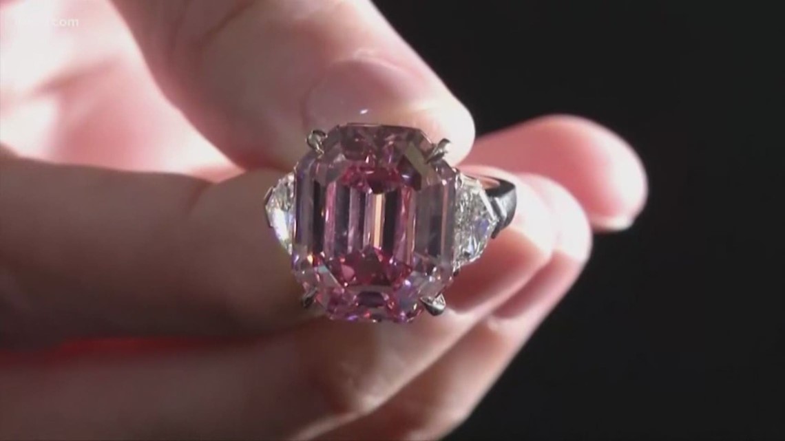 'Pink legacy' diamond sells for $50 million | khou.com