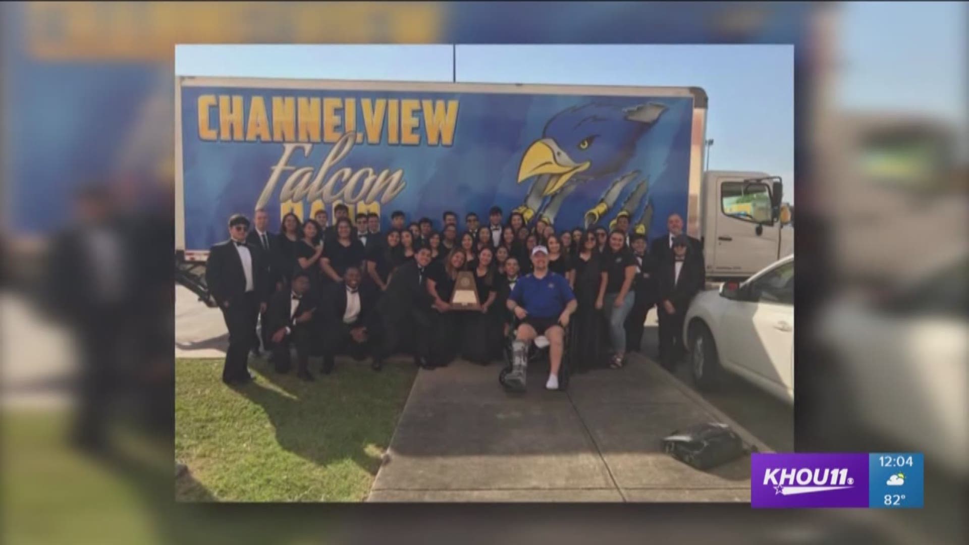 Channelview High School band director thanks Texas City ISD for help ...