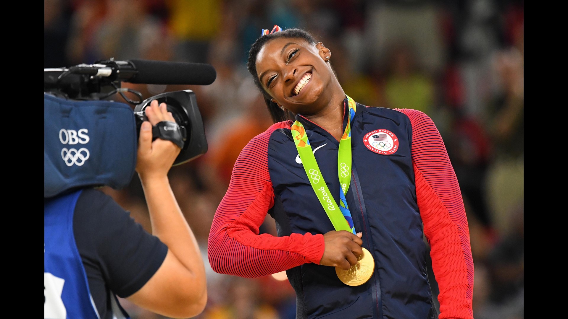 Simone Biles chosen to carry U.S. flag at closing ceremony of Rio ...