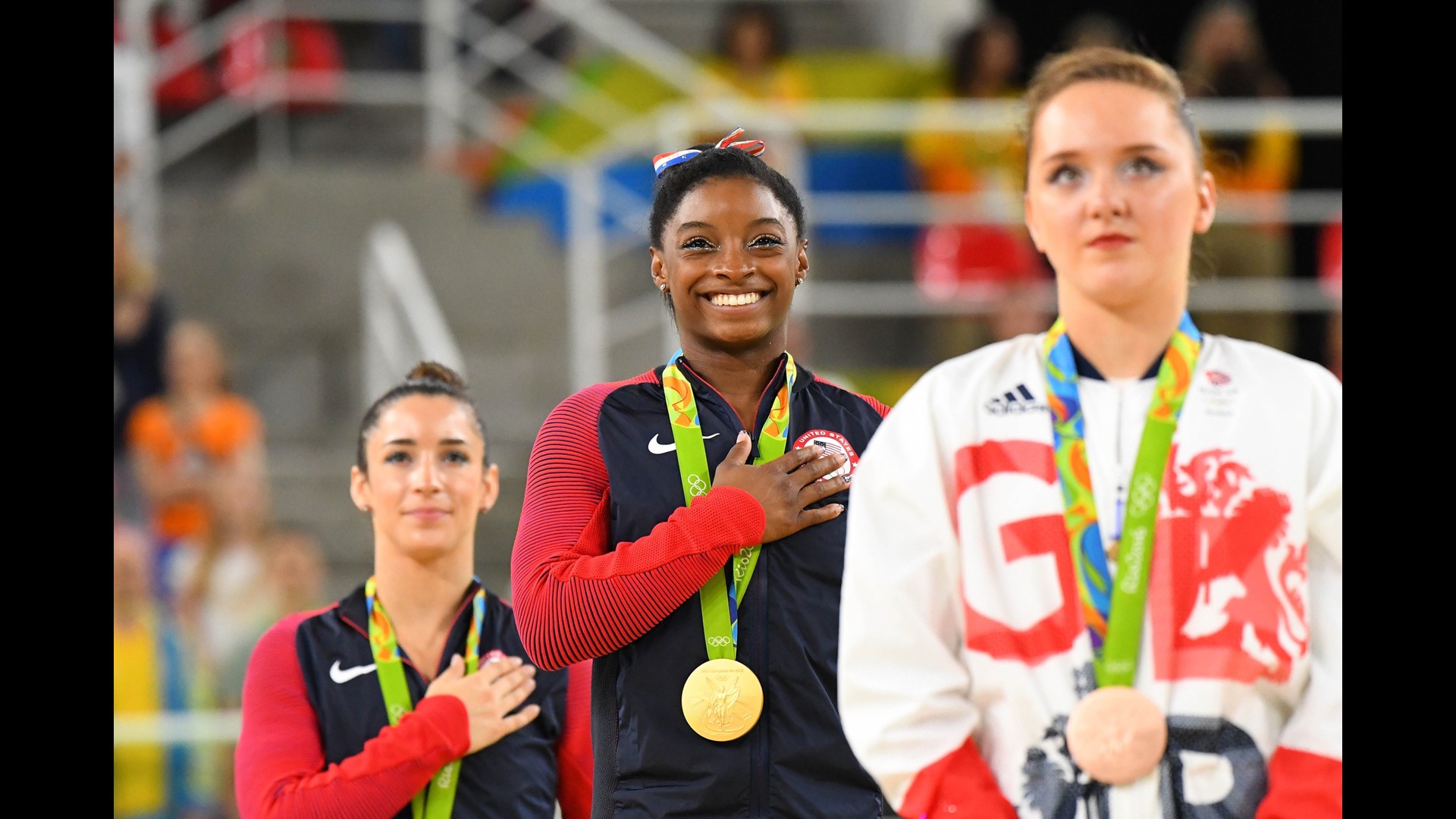 Simone Biles chosen to carry U.S. flag at closing ceremony of Rio ...