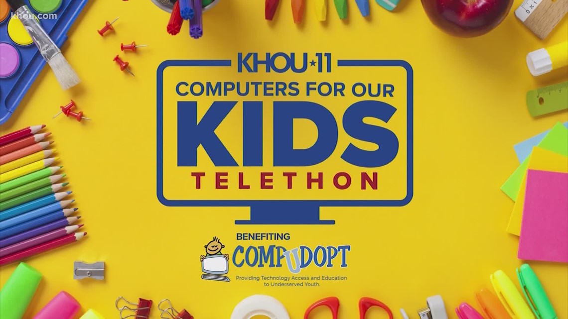 KHOU 11 and Comp-U-Dopt team up to buy computers for kids | khou.com