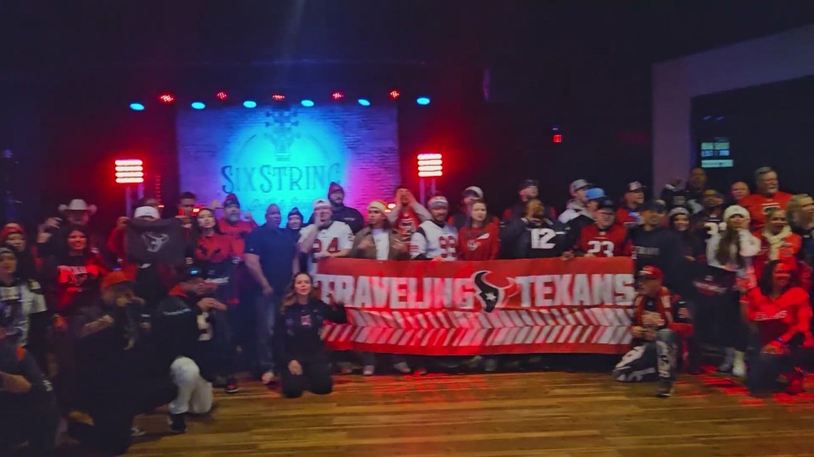 Houston Texans fans descend on Massachusetts with 'Swarm' chant ahead ...