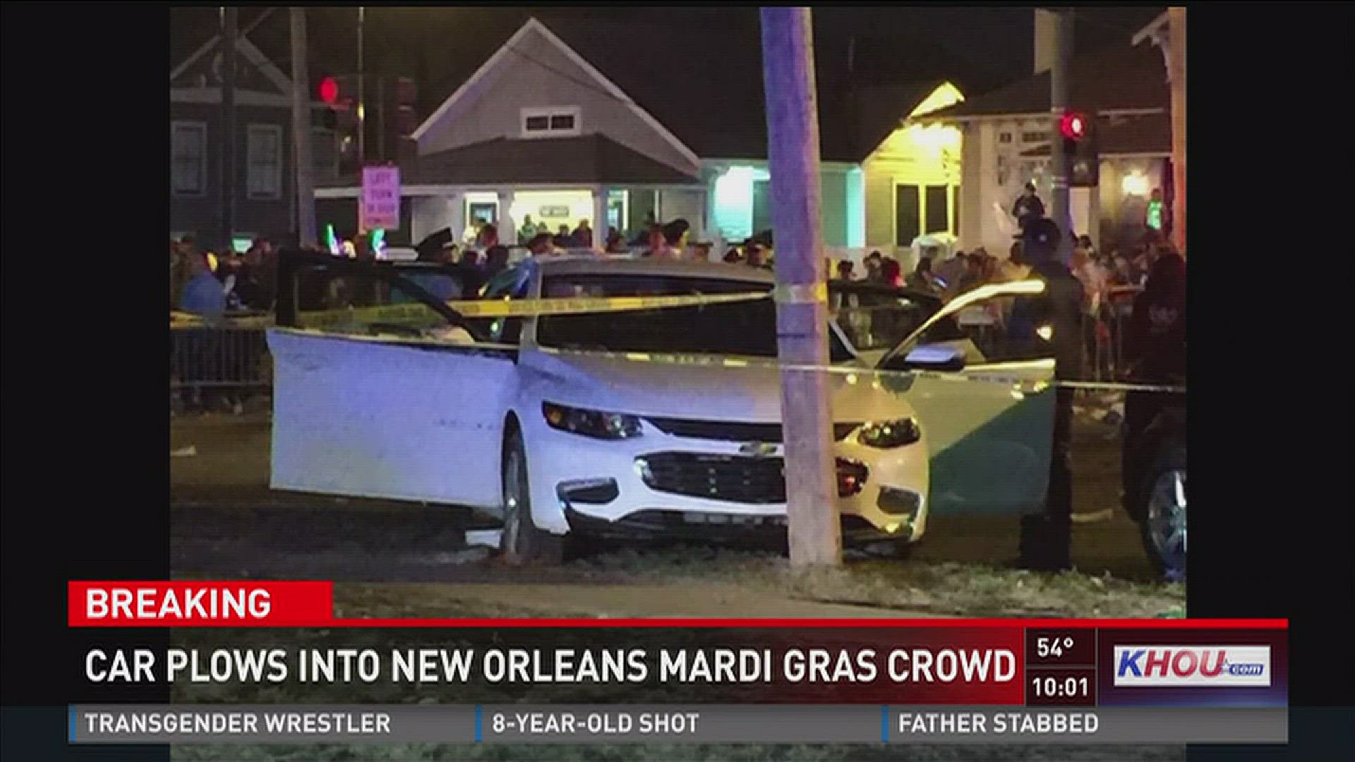 Police: Car plows into Mardi Gras crowd, 28 injured | khou.com