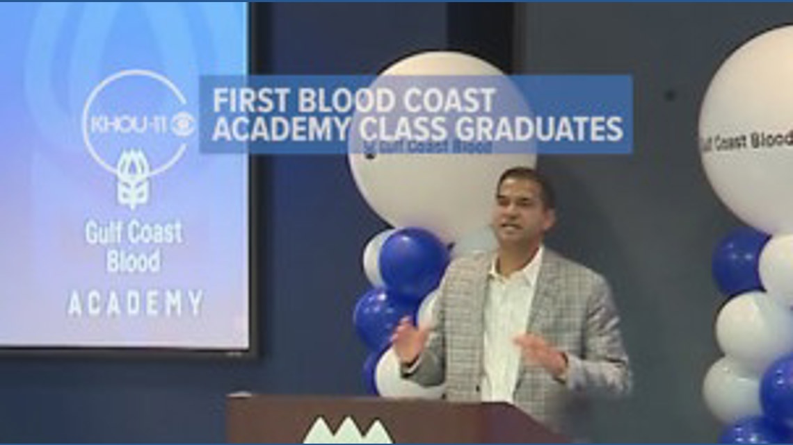 First blood coast academy class graduates | khou.com