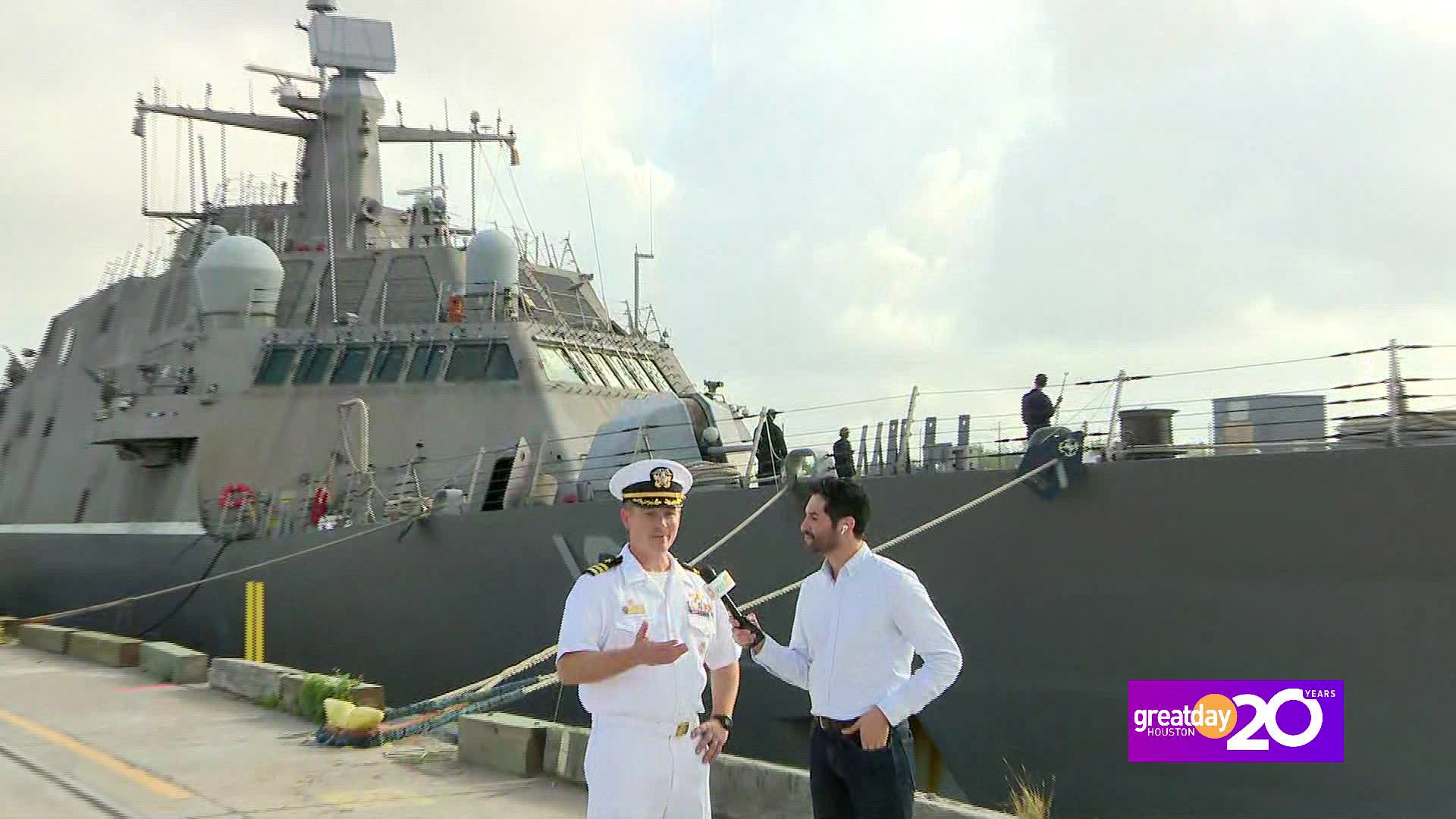 Fleet Week Houston Sets Sail Aboard the USS St. Louis | khou.com