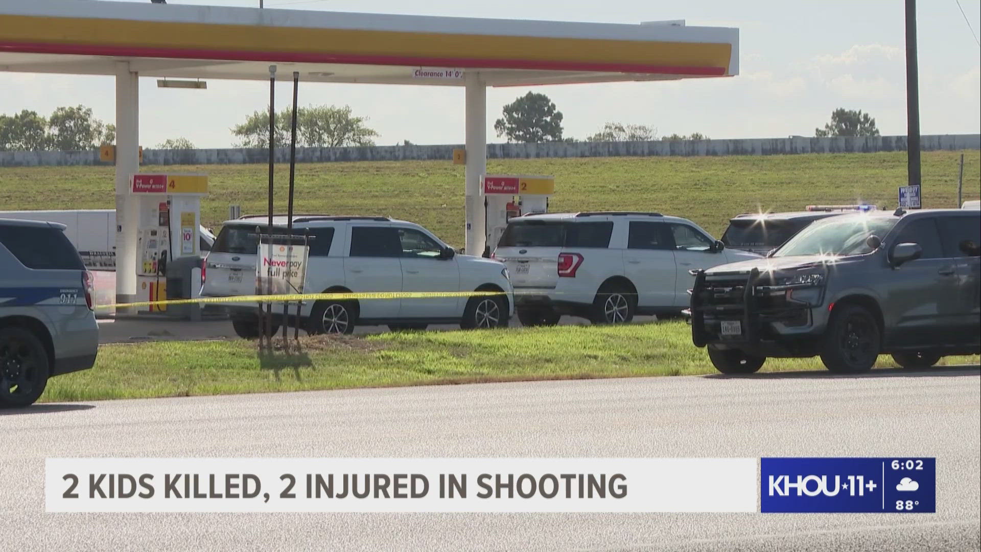 Woman detained after a shooting left 2 kids dead, 2 injured near ...