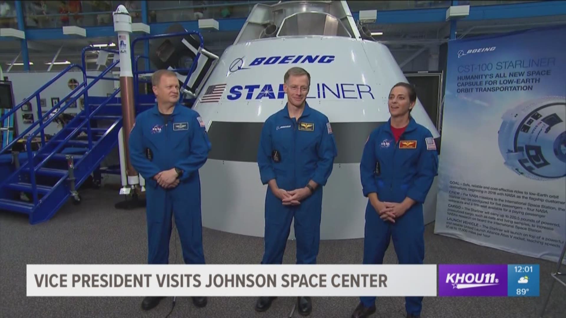 Ivanka Trump Touring Nasa S Johnson Space Center Thursday Khou