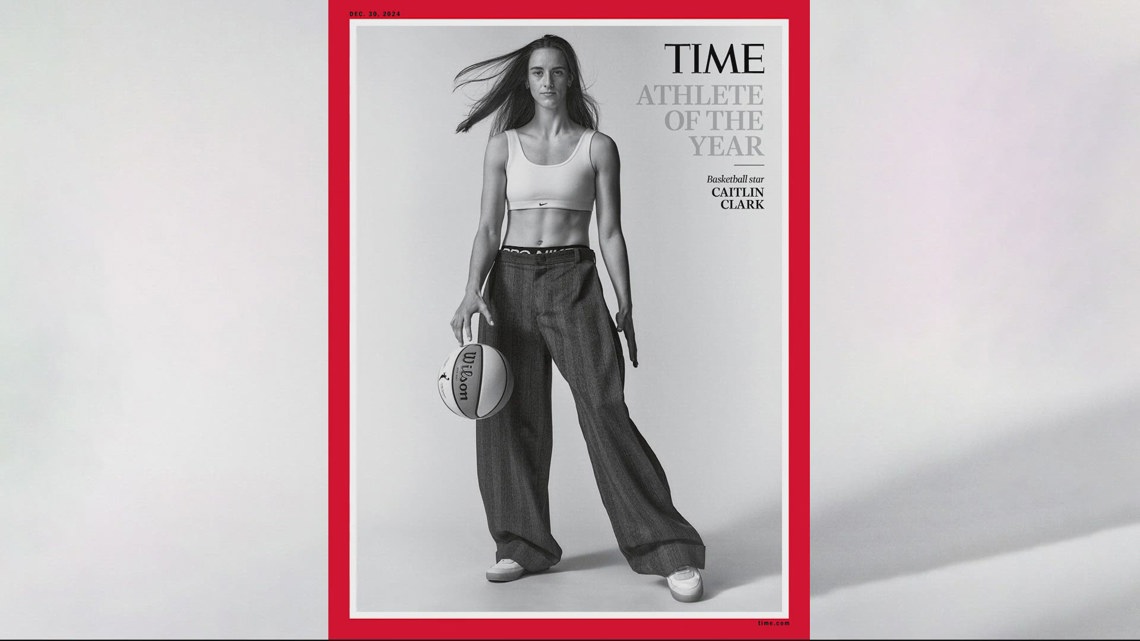 WNBA star Caitlin Clark named TIME magazine athlete of the year | khou.com