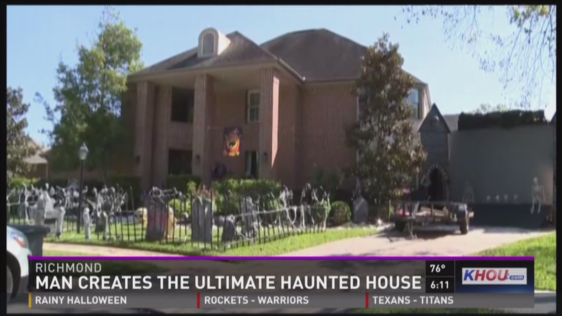 Local man creates ultimate haunted house | khou.com