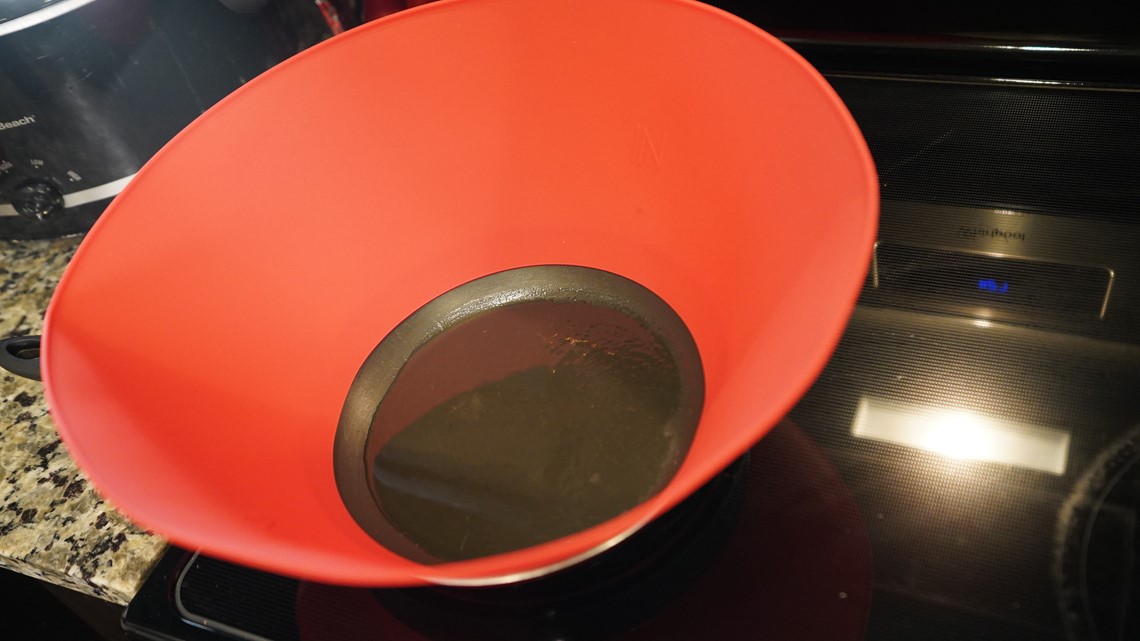Skip cleanup after frying food with Frywall | khou.com