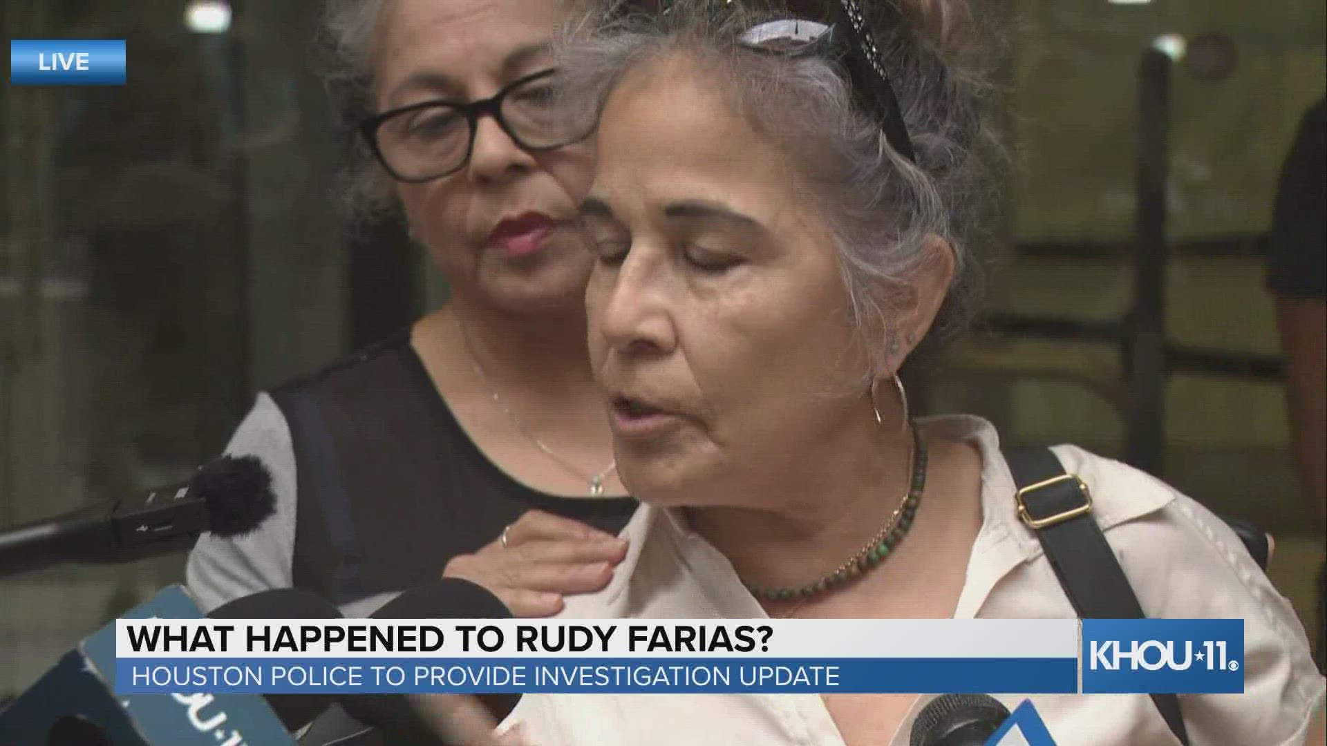 Rudy Farias's family reaction to HPD's press conference | khou.com