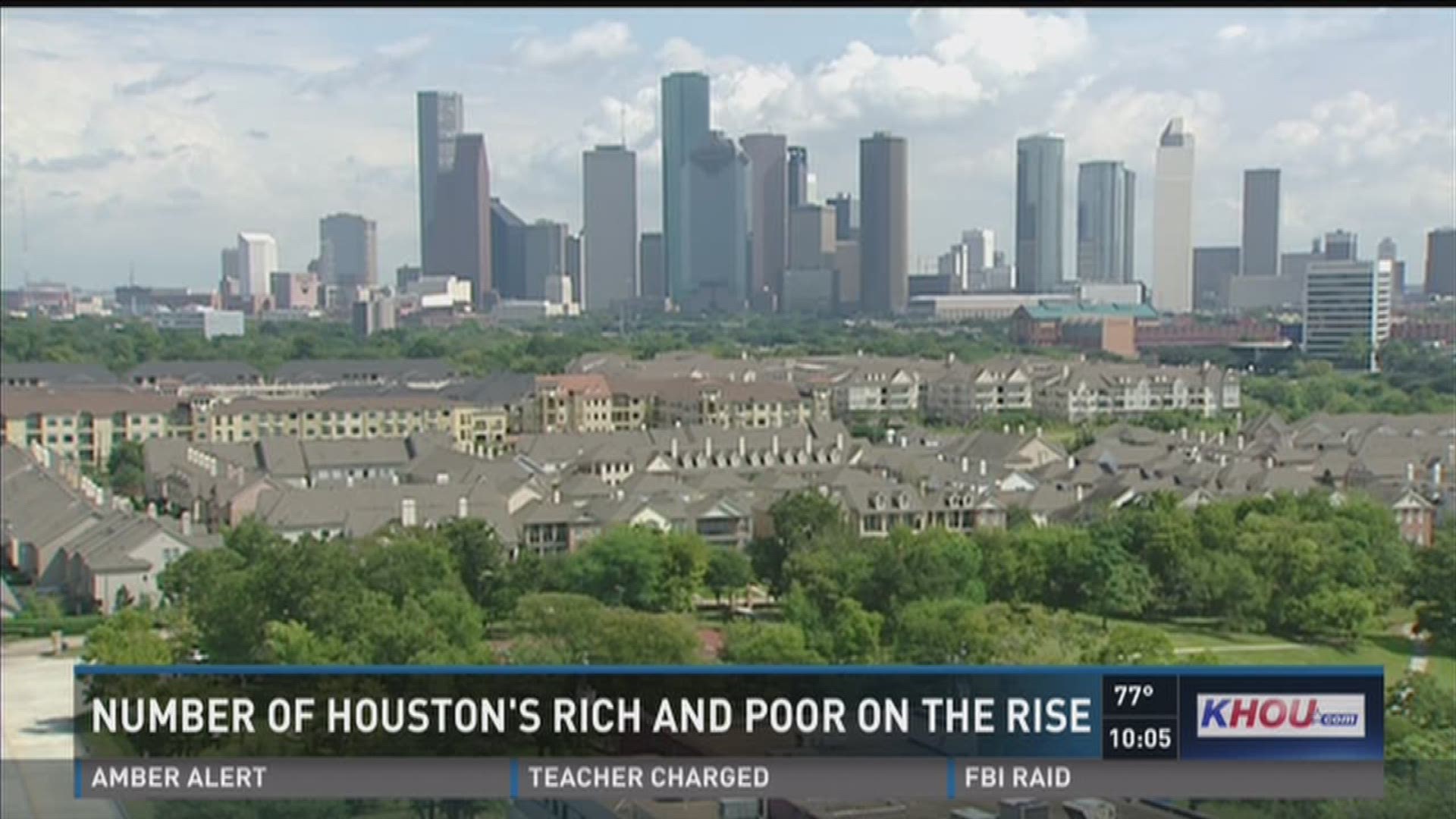 New study: Numbers of rich and poor on the rise in Houston | khou.com