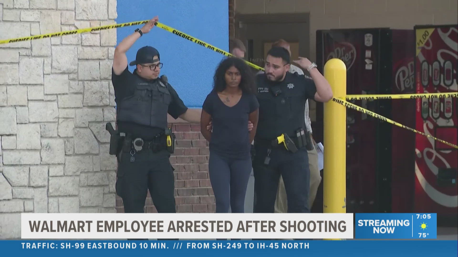 Walmart employee charged after violent shooting inside Houston-area ...