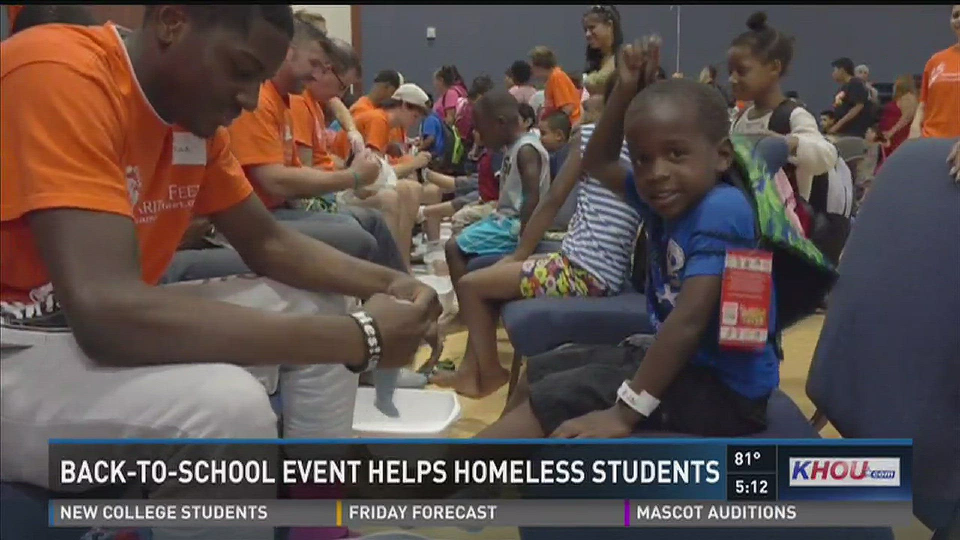 HISD 'Back to School' event helps homeless students | khou.com