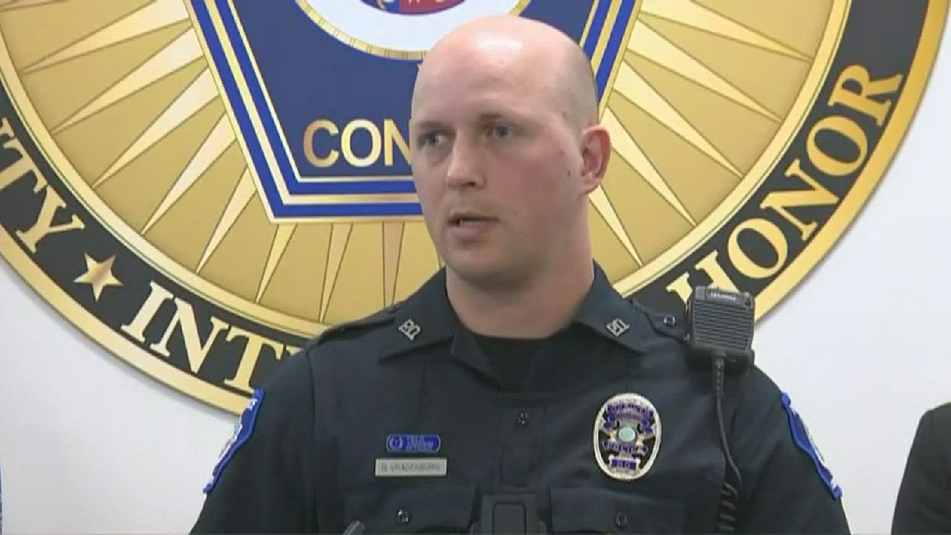 'I don't know how he missed': Officer opens up about nearly being shot ...
