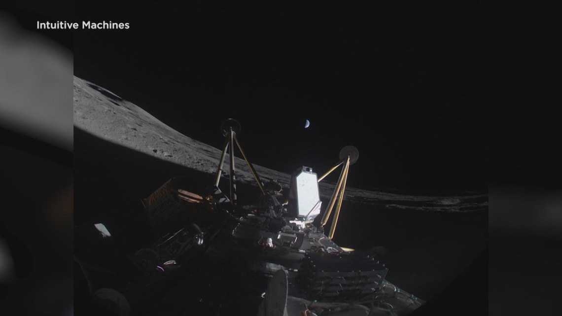 Intuitive Machines: Athena lunar landing mission over | khou.com