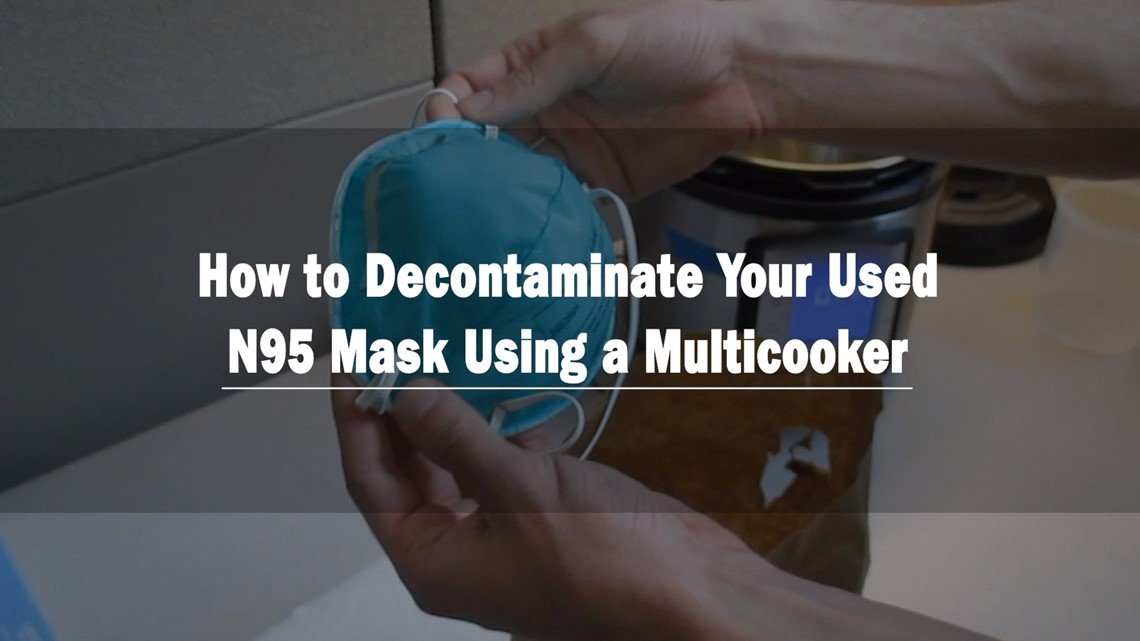 How to decontaminate your N95 face mask at home | khou.com