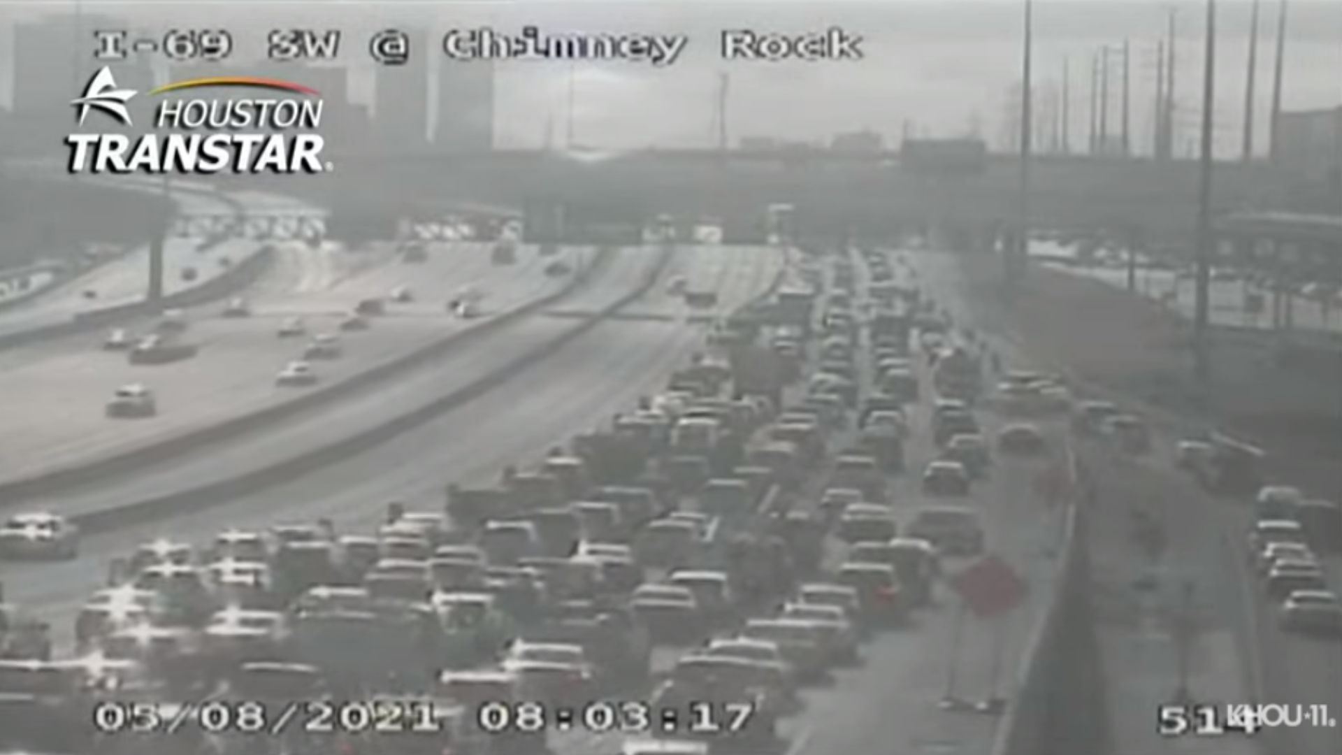 Houston road closures: I-69 northbound at West Loop (610W) | khou.com