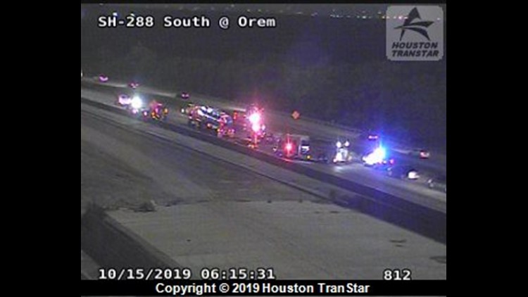 Traffic Alert: Delays northbound on 288 due to major crash near Highway ...