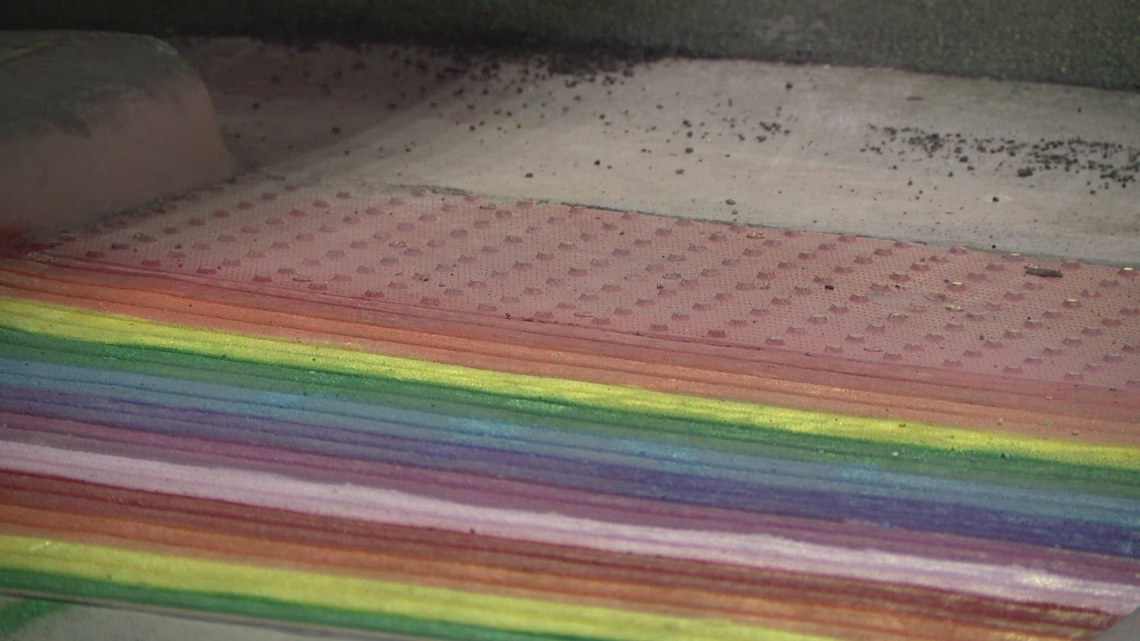 Montrose residents repaint rainbow colors after city removes crosswalks ...