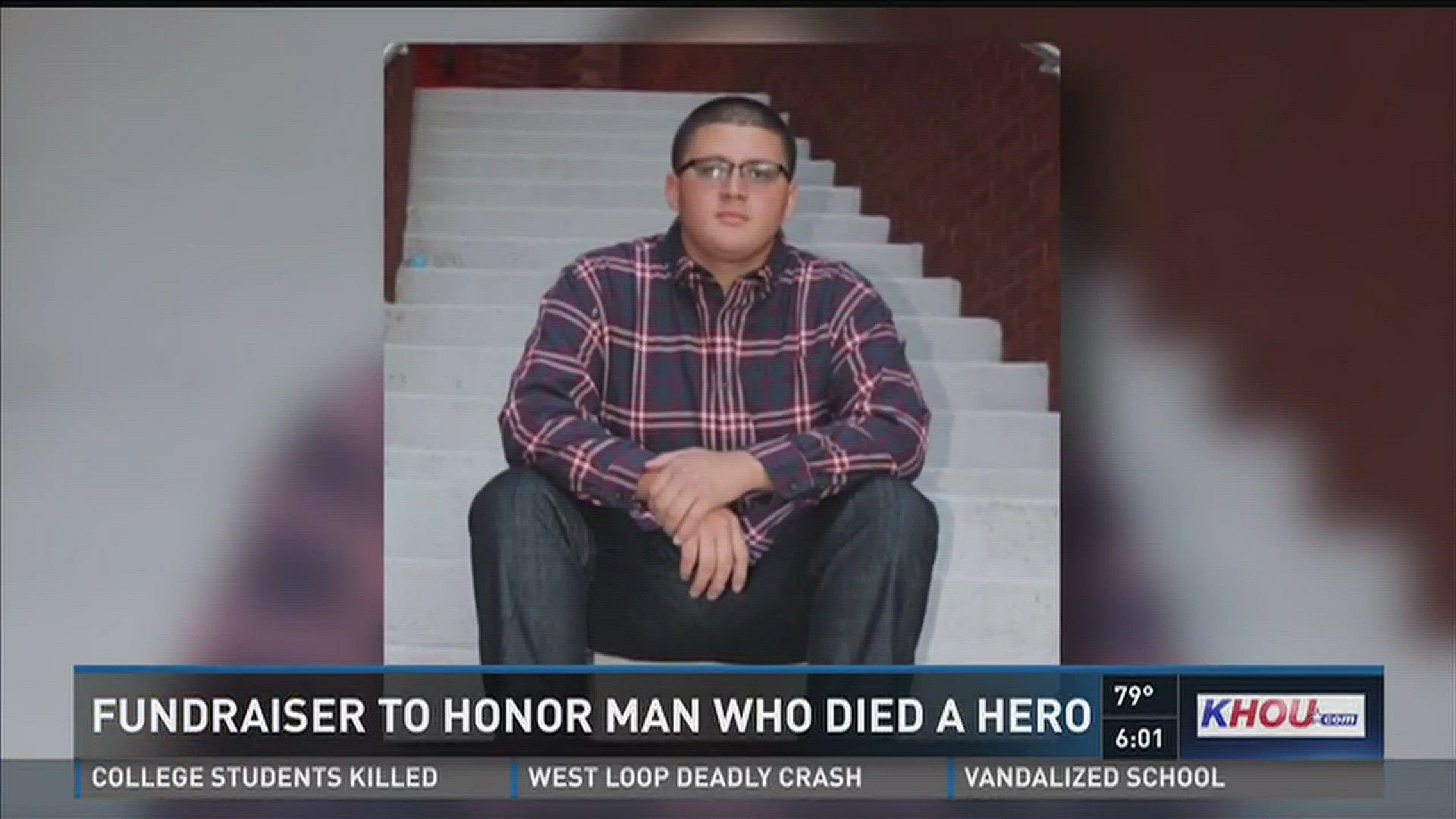 Fundraiser held to honor young man killed while protecting woman | khou.com