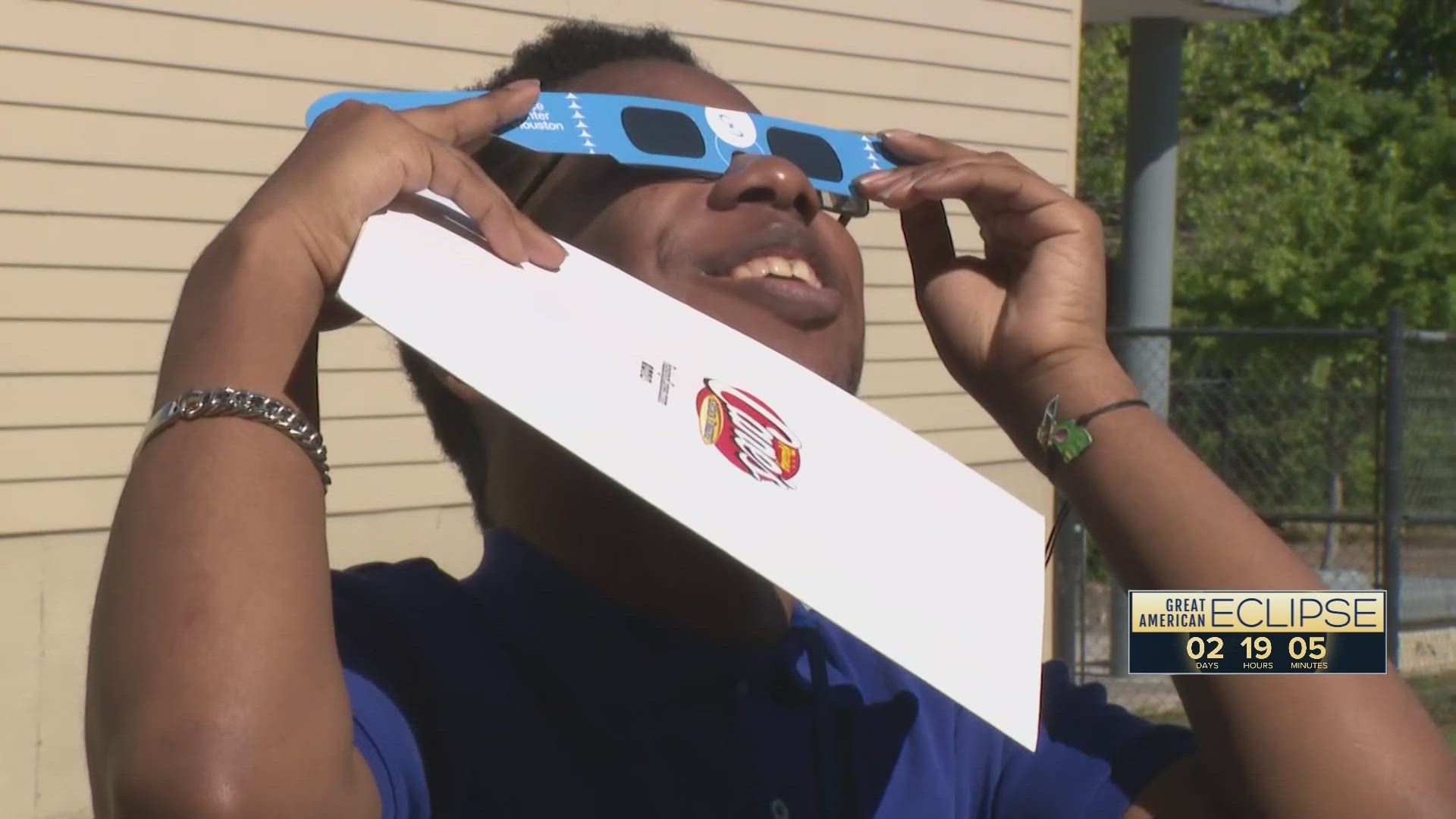 Space Center Houston handing out eclipse boxes to students | khou.com