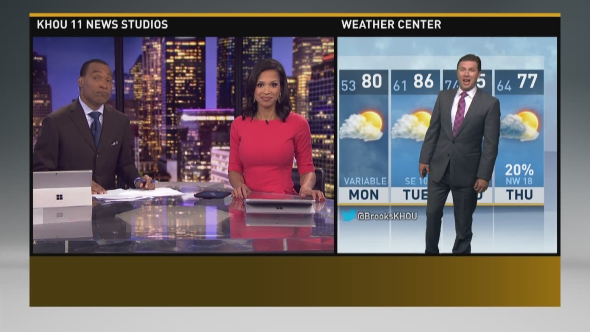 Thursday's 10pm forecast update with Brooks Garner | khou.com