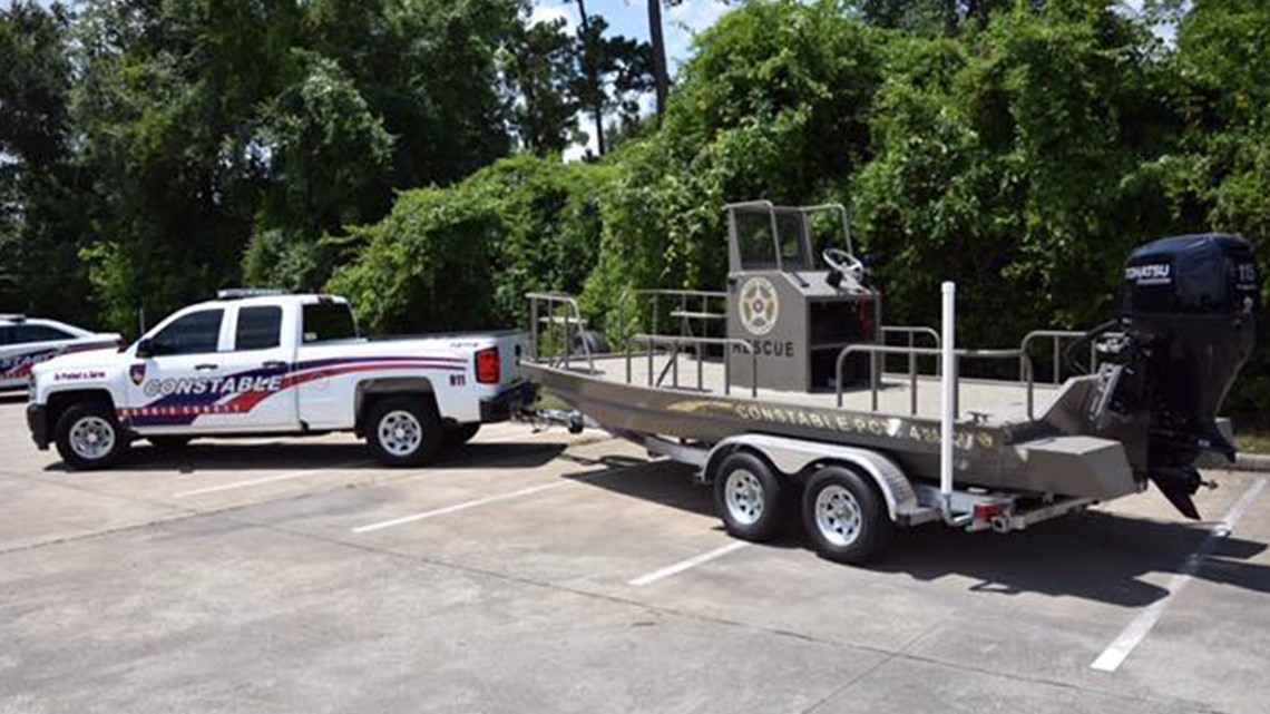 High water rescue equipment staged throughout Harris County in ...